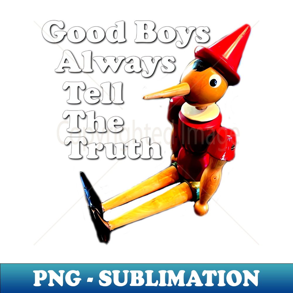 Pinocchio Wood Toy Good Boys Always Tell The Truth - Instant | Inspire ...