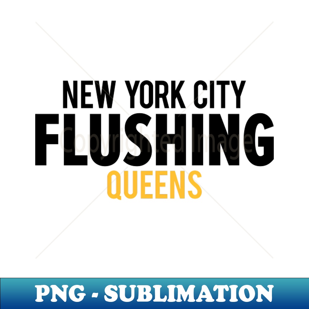 Flushing Queens Logo - A Minimalist Ode to Boroughs Vibrant | Inspire ...