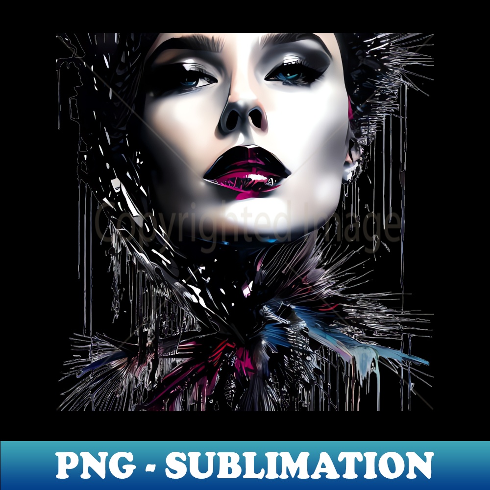 Young woman paint drip effect - Special Edition Sublimation | Inspire ...