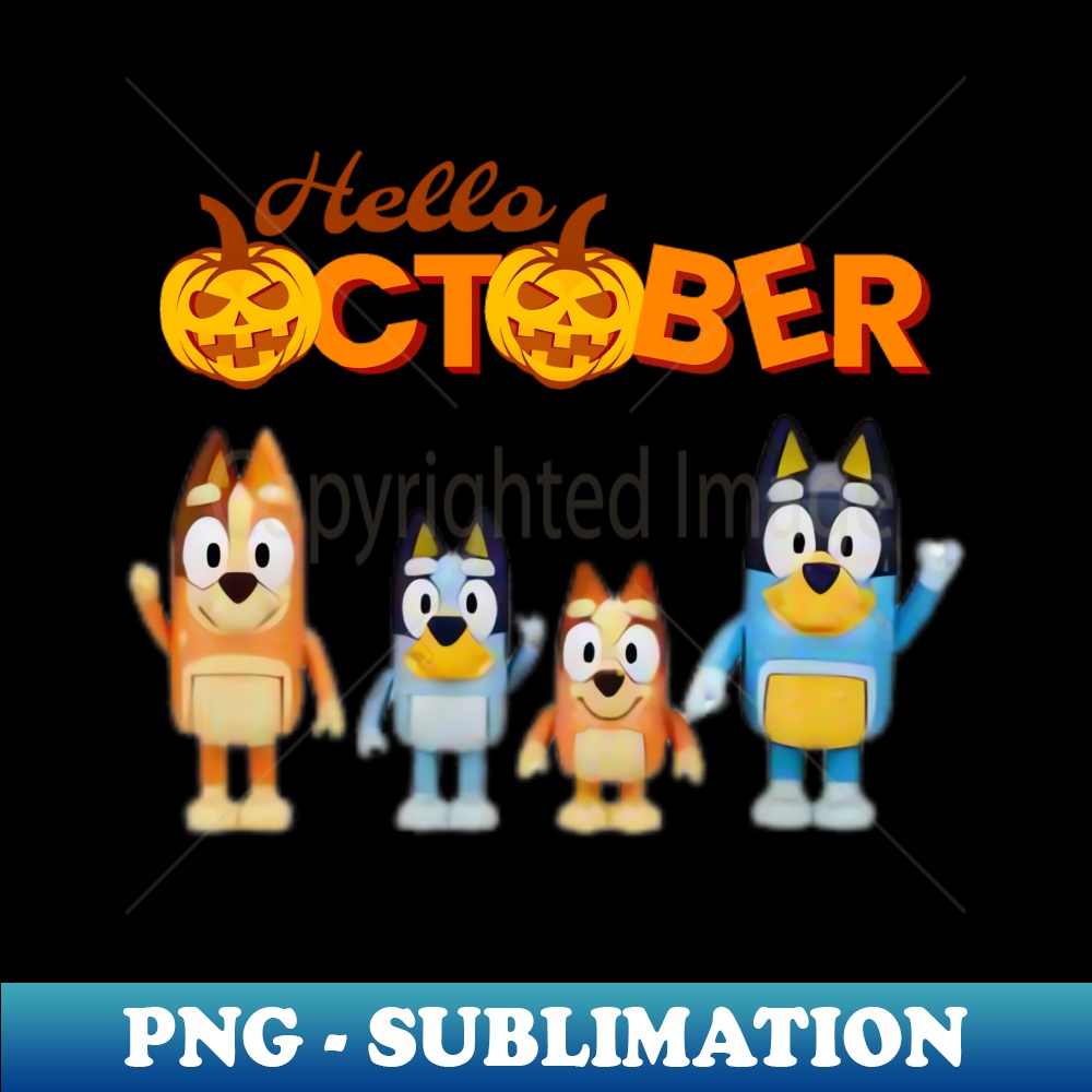 bluey Congratulations on entering October - PNG Transparent - Inspire ...