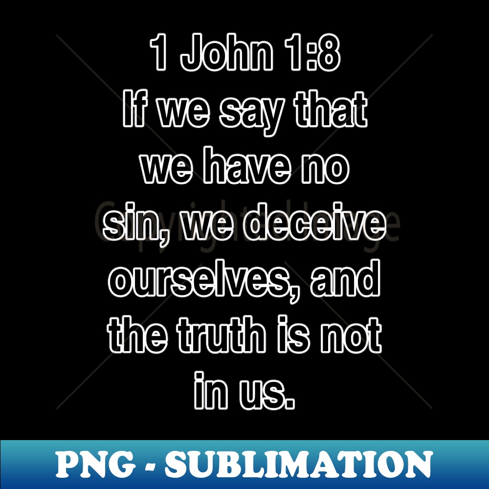 1 John 18 King James Version KJV Bible Verse Typography - P | Inspire ...