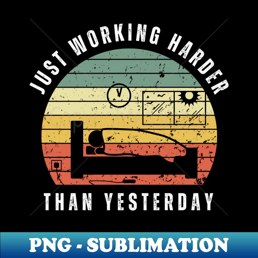 Lazy working from home - sleeping - PNG Transparent Digital | Inspire ...