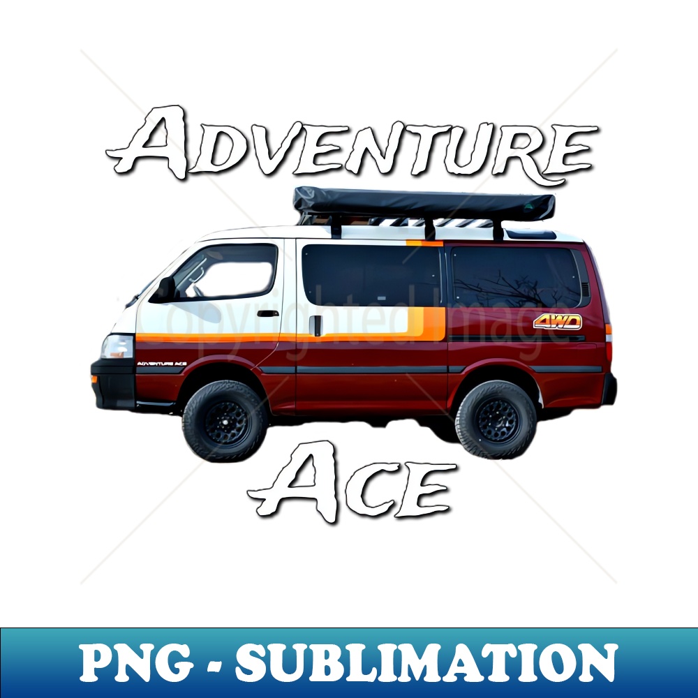 Adventure Ace 4 Wheel Drive Vintage Retro Camper Van - Aesth | Inspire ...