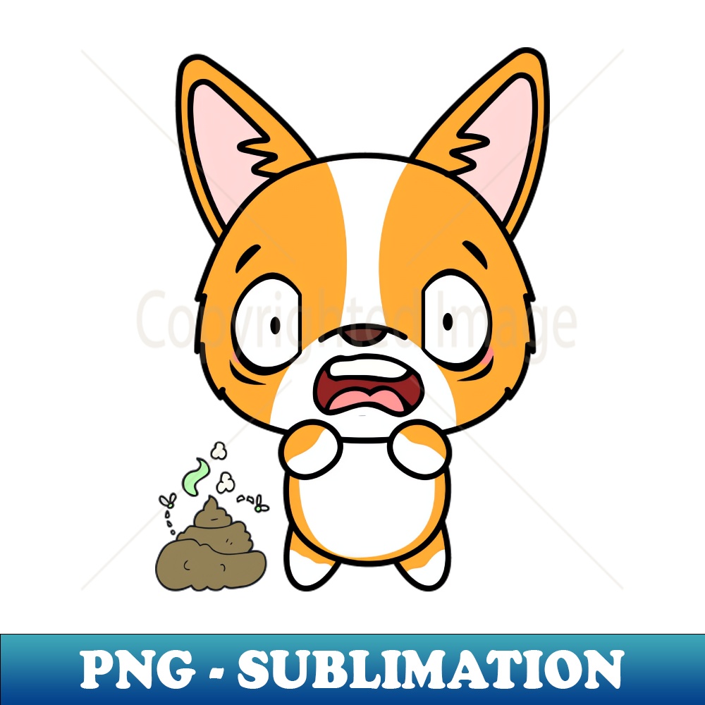 Funny corgi smells poo poo - High-Quality PNG Sublimation Do | Inspire Uplift