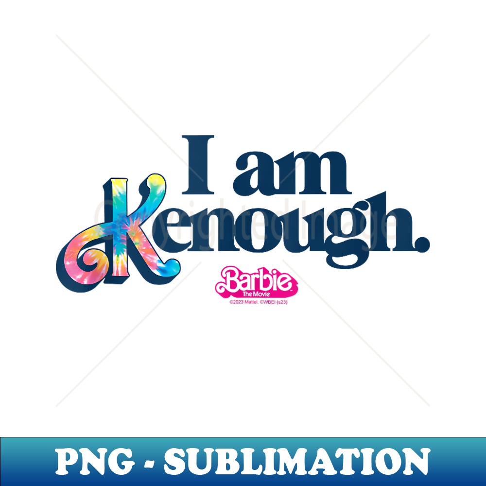 Barbie The Movie - I Am Kenough Tank T - Premium Sublimation - Inspire ...