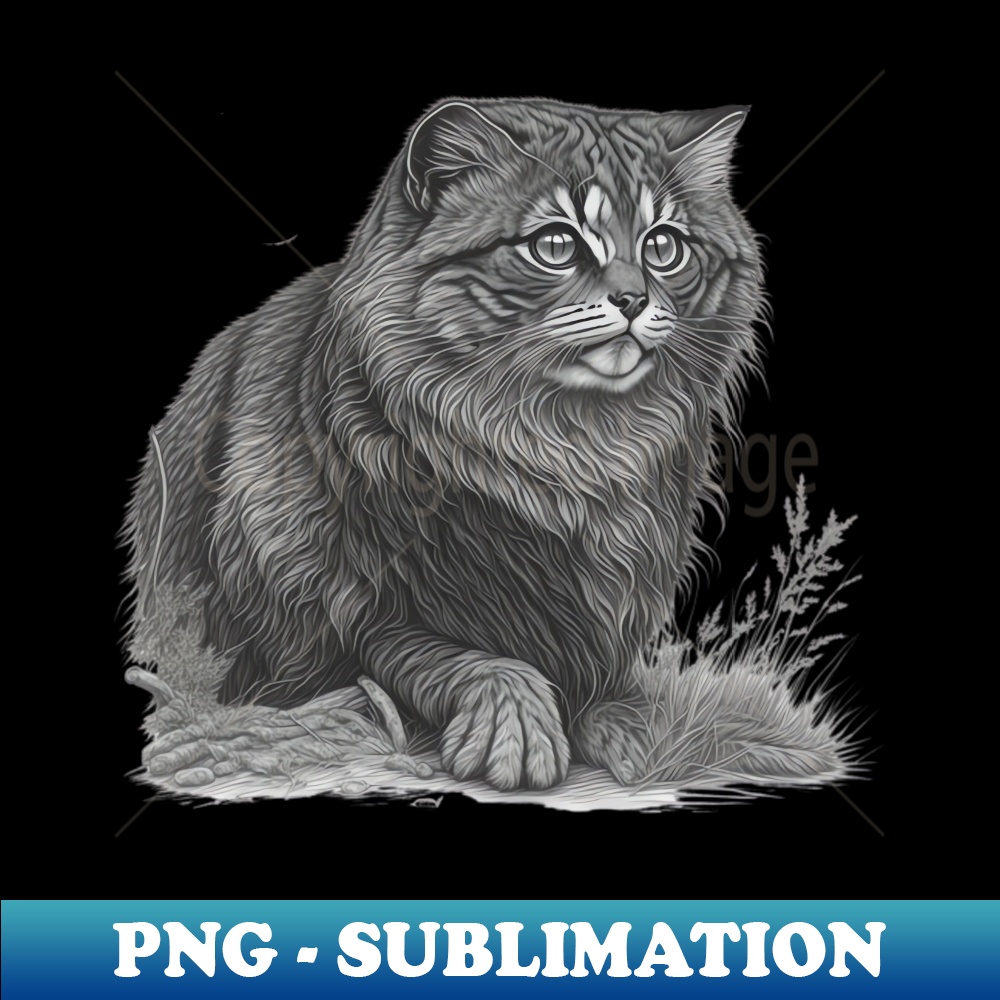 Pallas cat - PNG Transparent Sublimation Design - Unleash Yo - Inspire ...