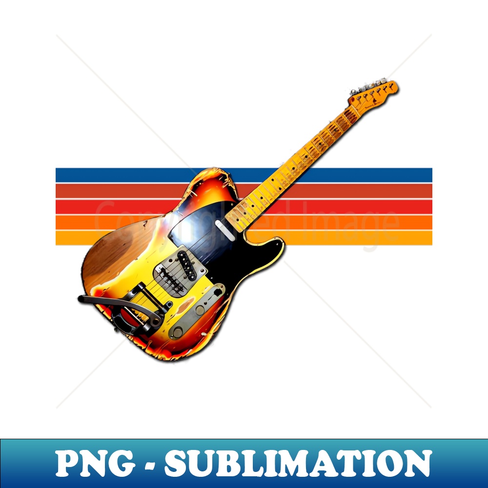Vintage Electric Guitar Retro Electric Guitar Rock and Roll | Inspire ...