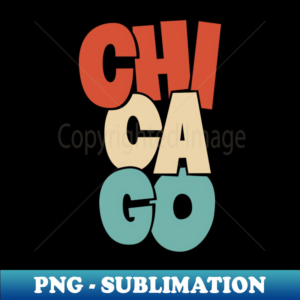 Handsketched Blockletters Chicago Design - PNG Transparent S | Inspire ...
