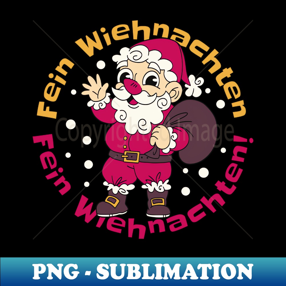 Fein Wiehnachthen Lttje Wiehnachtsmann - PNG Transparent Sub - Inspire ...