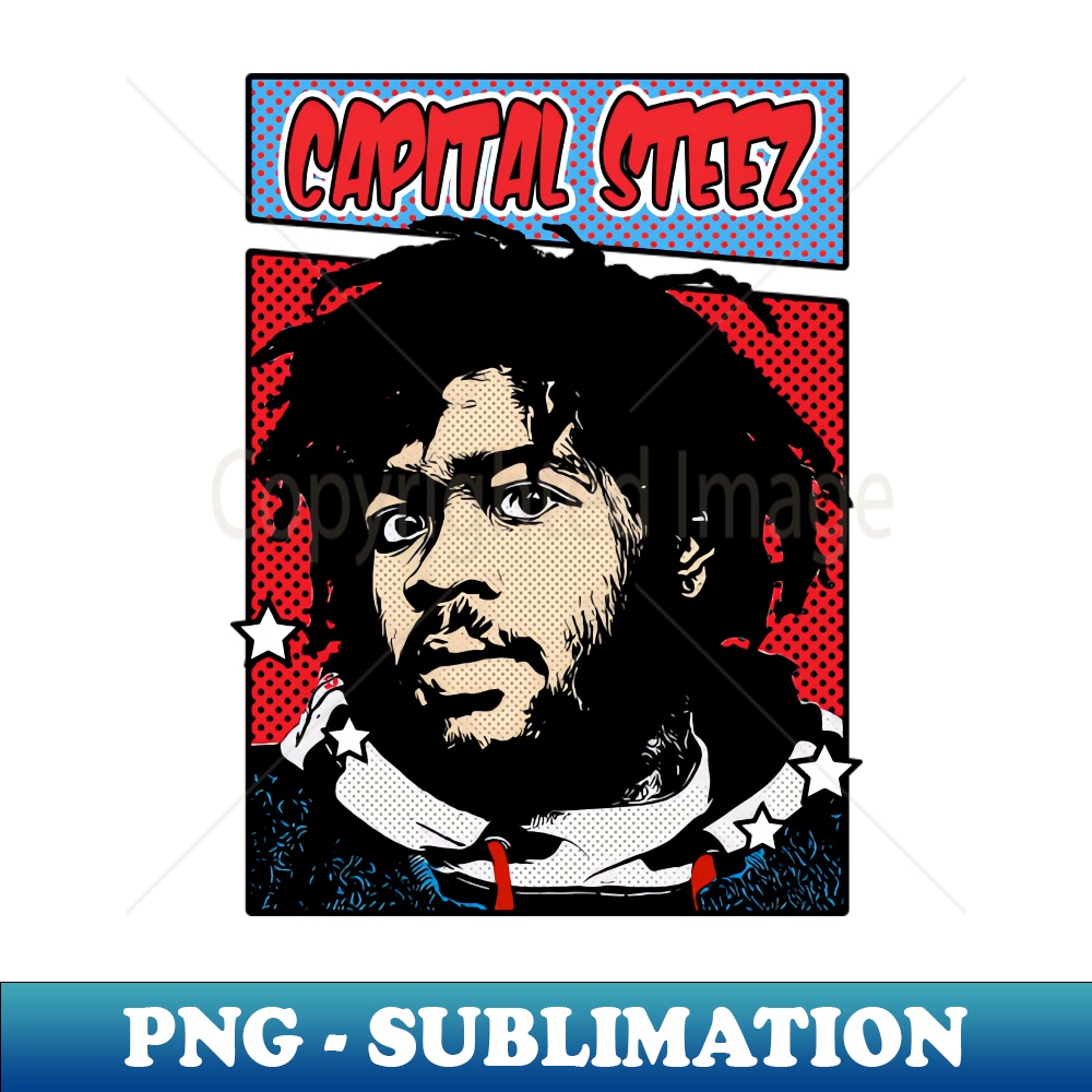 Capital Steez 80s Pop Art Comic Style - Vintage Sublimation | Inspire ...