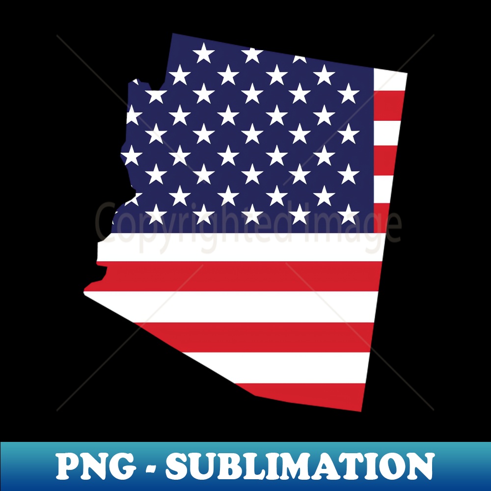 Arizona State Shape Flag Background - Special Edition Sublim | Inspire ...