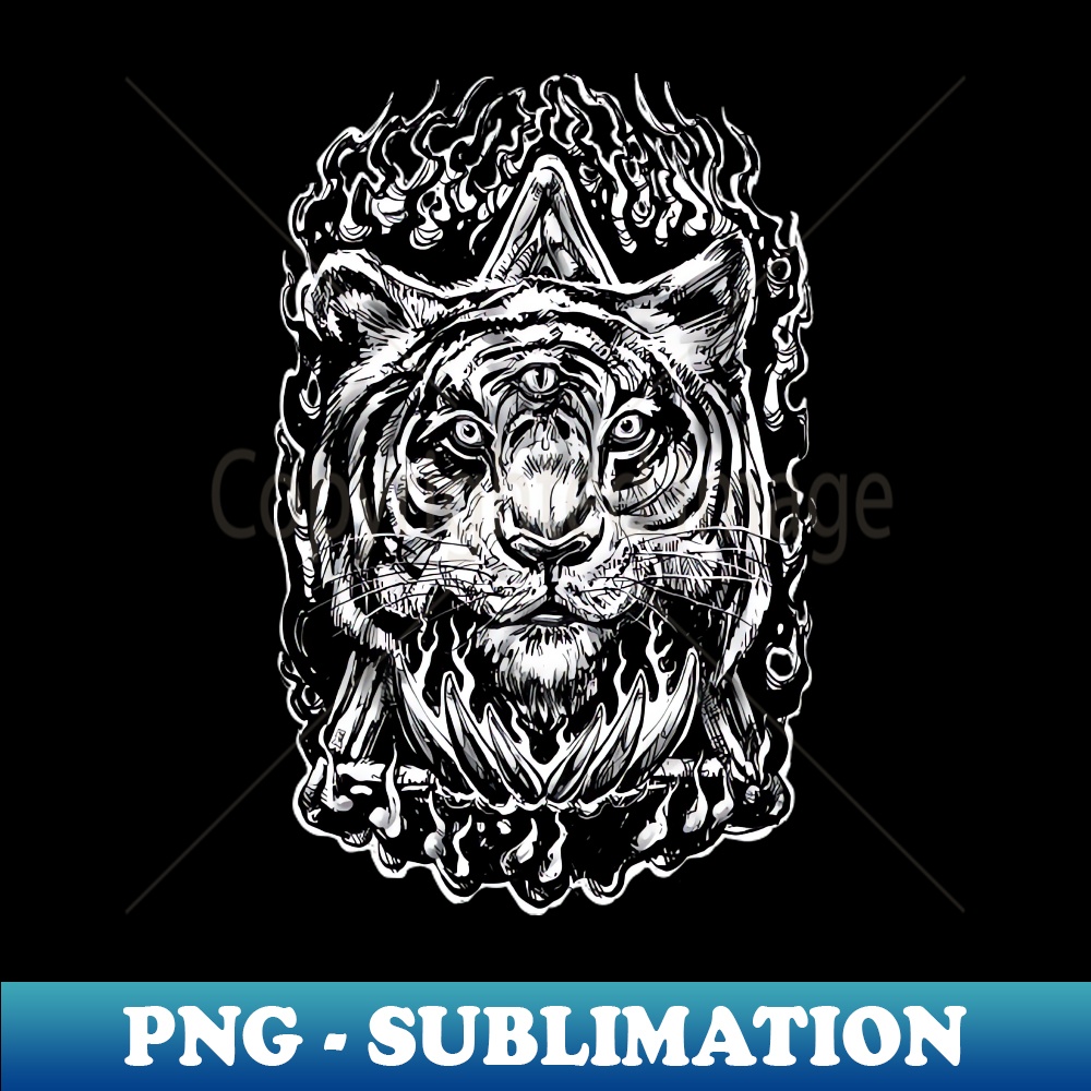 Tigers Mind Eye - Instant Sublimation Digital Download - Bol | Inspire ...