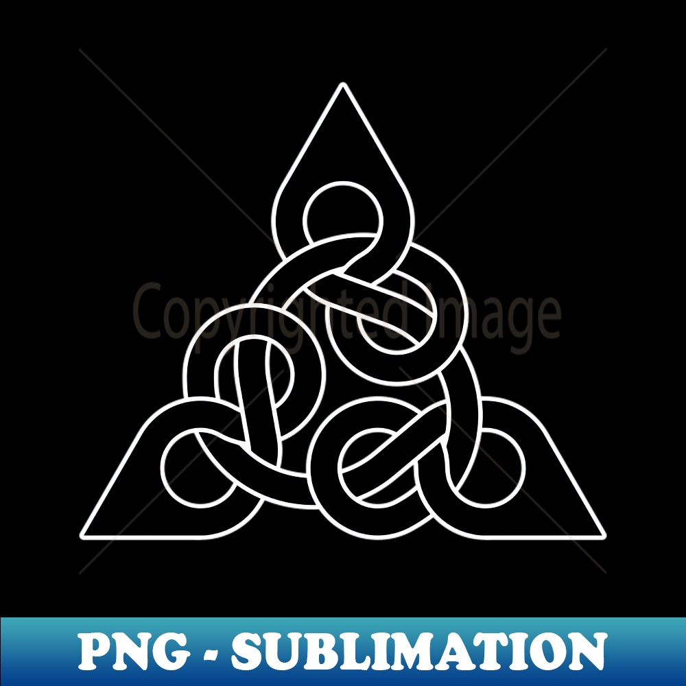 Figure Eight Endless Knot Triangle - Instant Sublimation Dig | Inspire ...