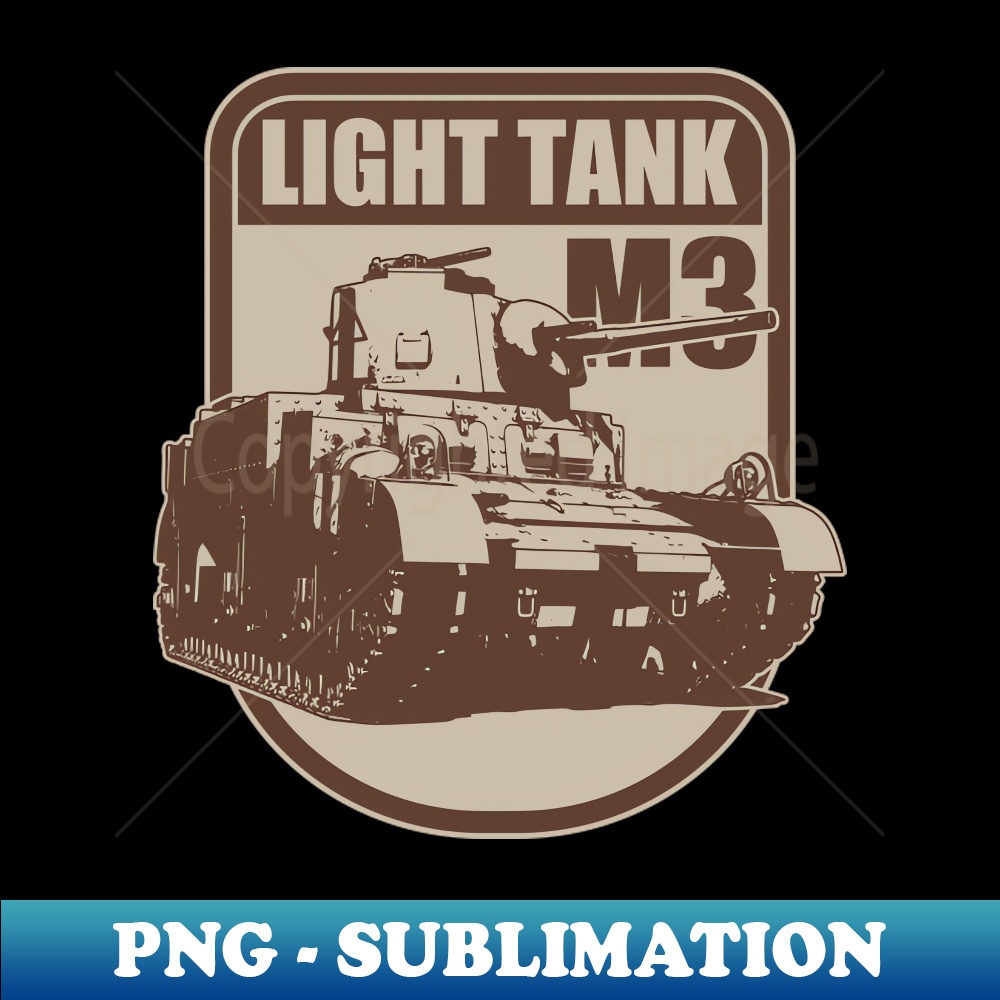 M3 Light Tank - PNG Transparent Digital Download File for Su | Inspire ...
