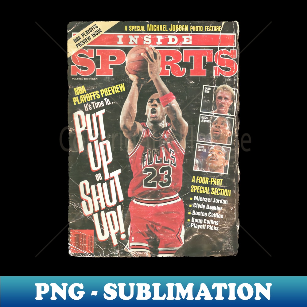 COVER SLAM JORDAN DUNK - PUT UP OR SHUT UP - PNG Transparent | Inspire ...