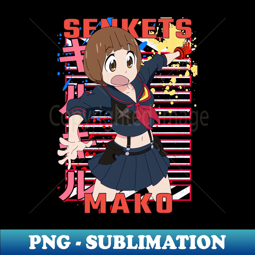 Mako Mankanshoku Kill La Kill Kiru Ra Kiru Urban Anime - Pre | Inspire ...