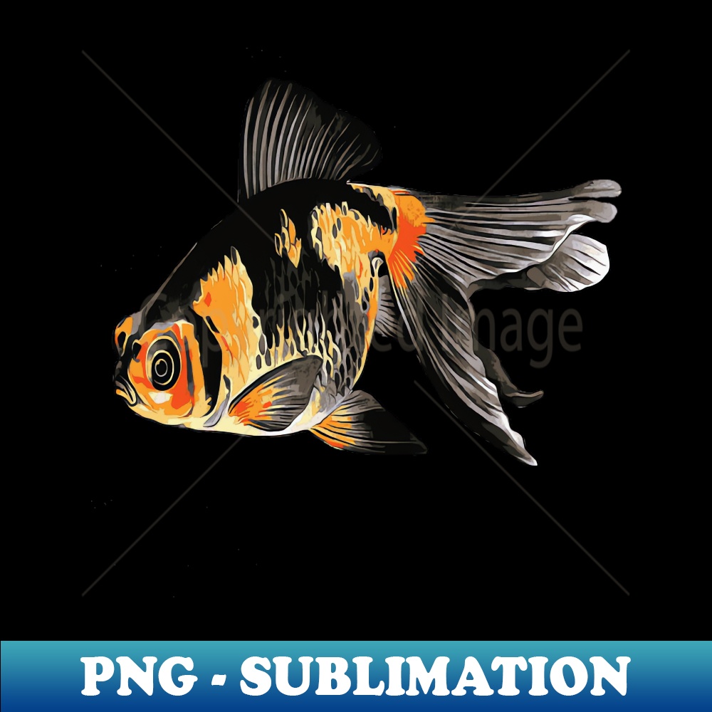 Ranchu Demekin Goldfish With Telescopic Eyes - PNG Sublimati - Inspire ...