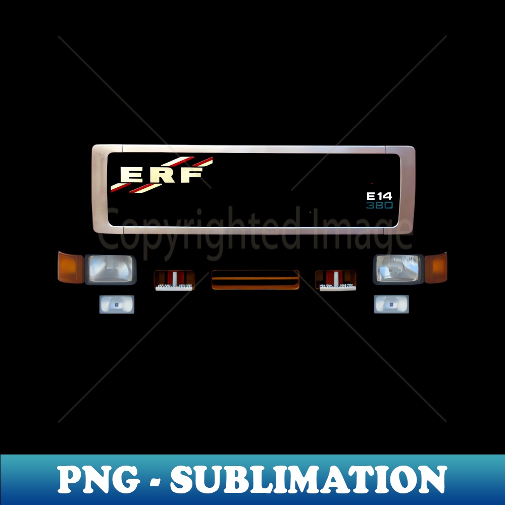 ERF E series 1990s classic heavy lorry minimalist front - St | Inspire ...