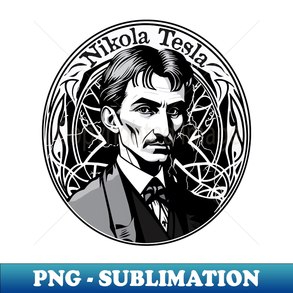 Nikola Tesla - Visionary Inventor and Scientist - PNG Transp | Inspire ...