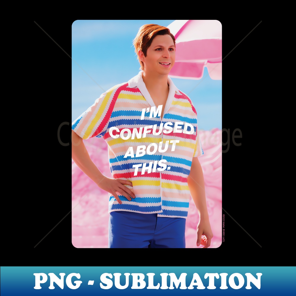 Barbie The Movie Allan Confused Long Sl - High-Resolution PN - Inspire ...