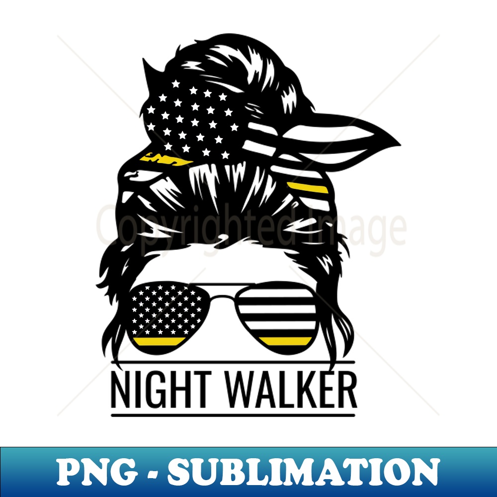 Police Dispatcher Night Shift Thin Gold Line Flag - Decorati | Inspire ...