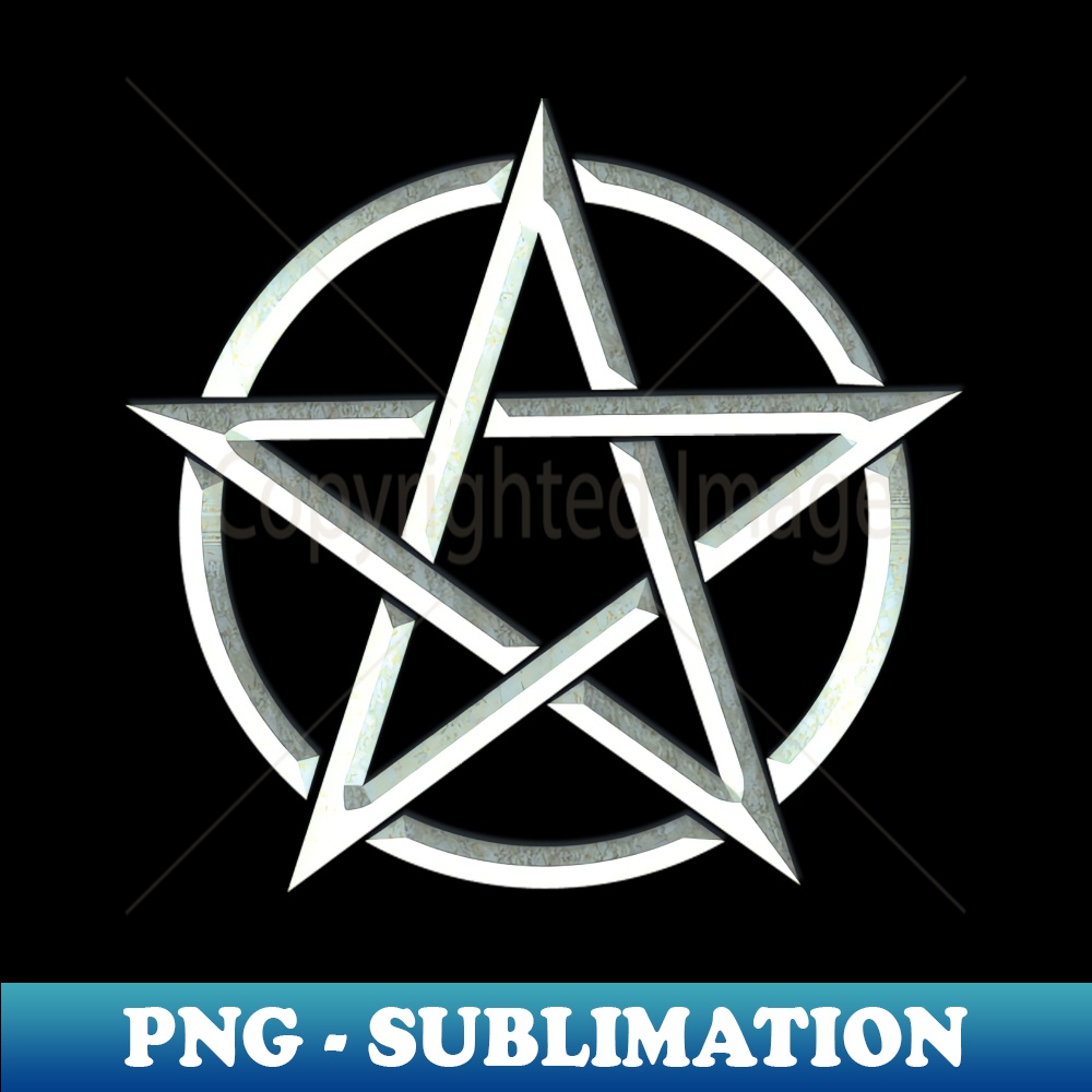 White Pentagram - PNG Transparent Sublimation Design - Unlea | Inspire ...