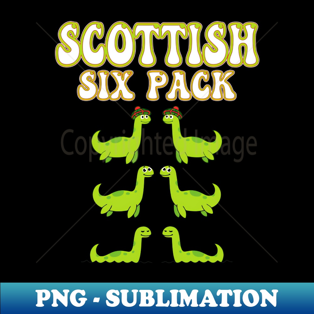 Scottish Six Pack Nessie Loch Ness Scotland - Professional - Inspire Uplift
