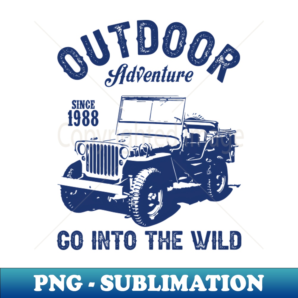 Jeep 4x4 Adventure - Special Edition Sublimation PNG File - | Inspire ...