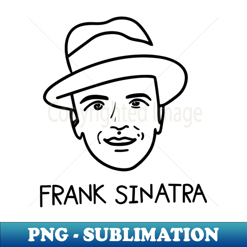 Frank Sinatra - PNG Transparent Digital Download File for Su - Inspire ...