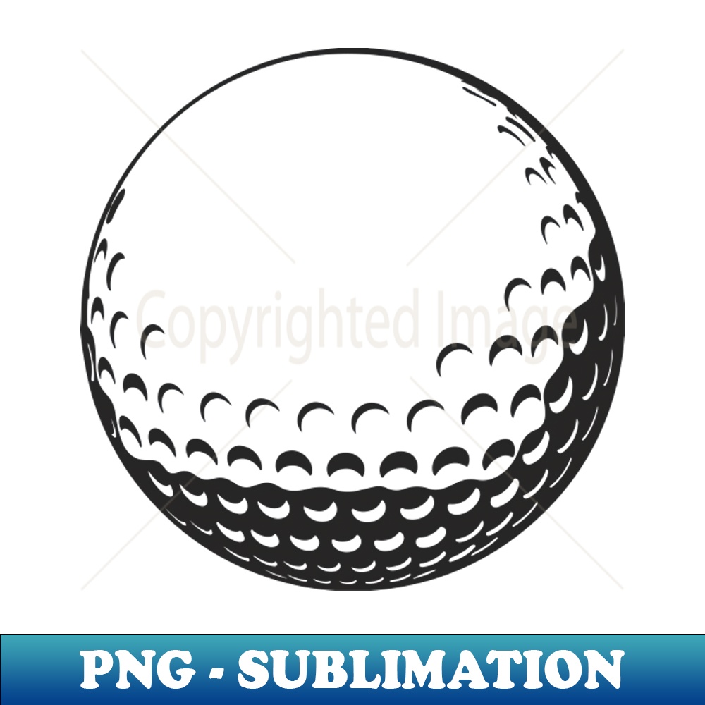 Golf Ball - Digital Sublimation Download File - Vibrant and | Inspire ...