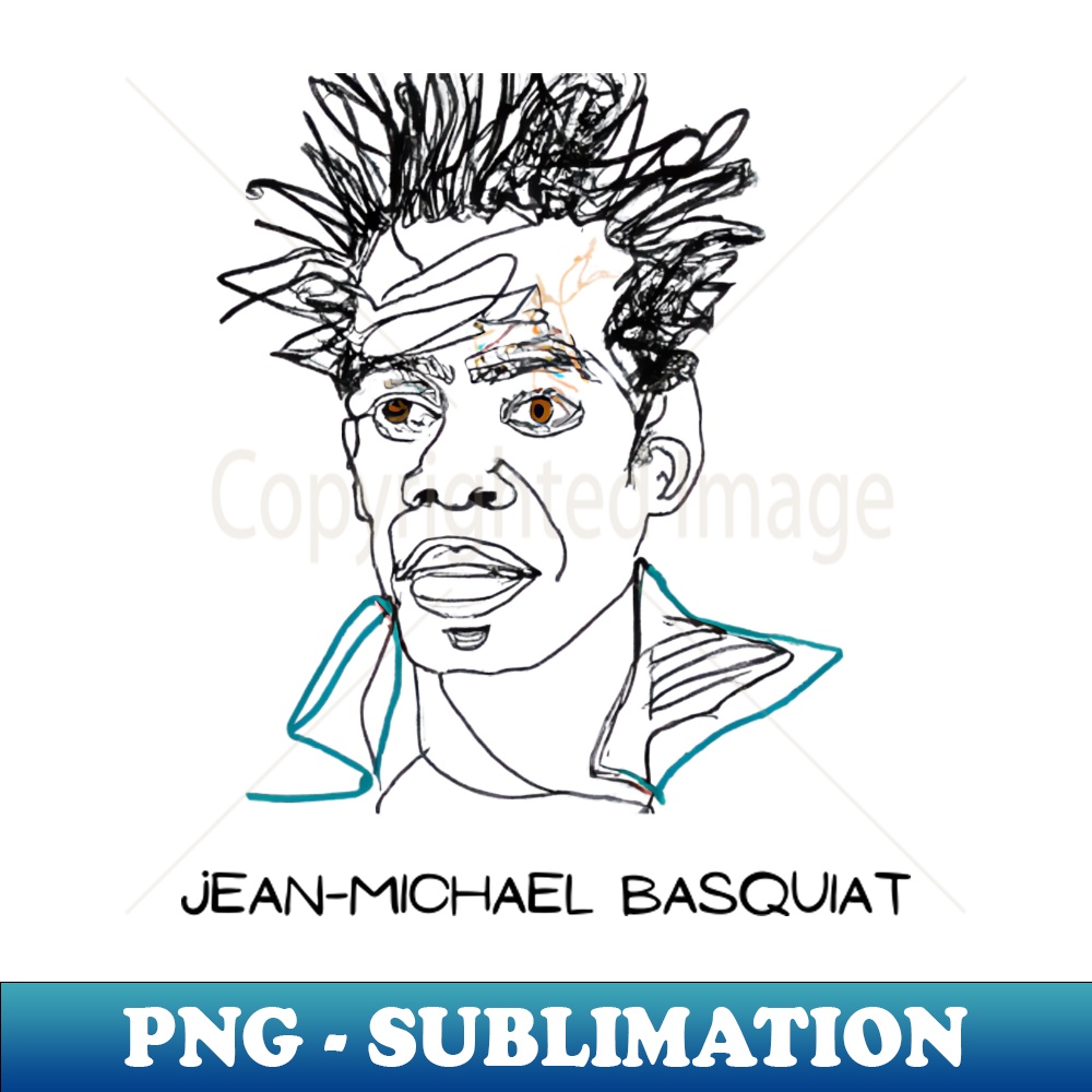Jean Michael Basquiat Shirt Design - High-Resolution PNG Sub - Inspire ...