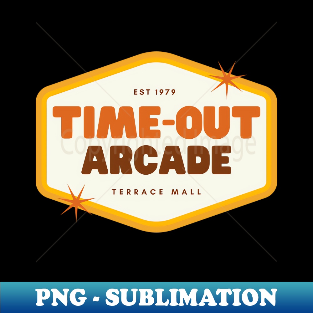 Time Out Arcade Design - Signature Sublimation PNG File - Pe | Inspire ...