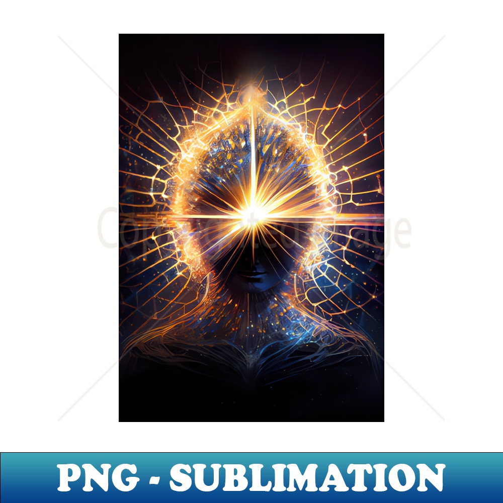 Enlightened Man - High-Resolution PNG Sublimation File - Add | Inspire Uplift