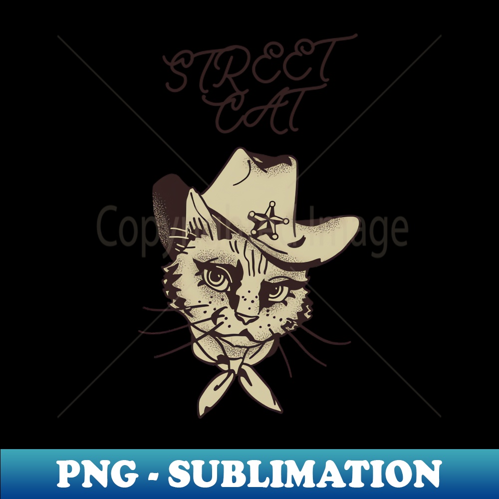 Street Cats - Instant PNG Sublimation Download - Create with | Inspire ...