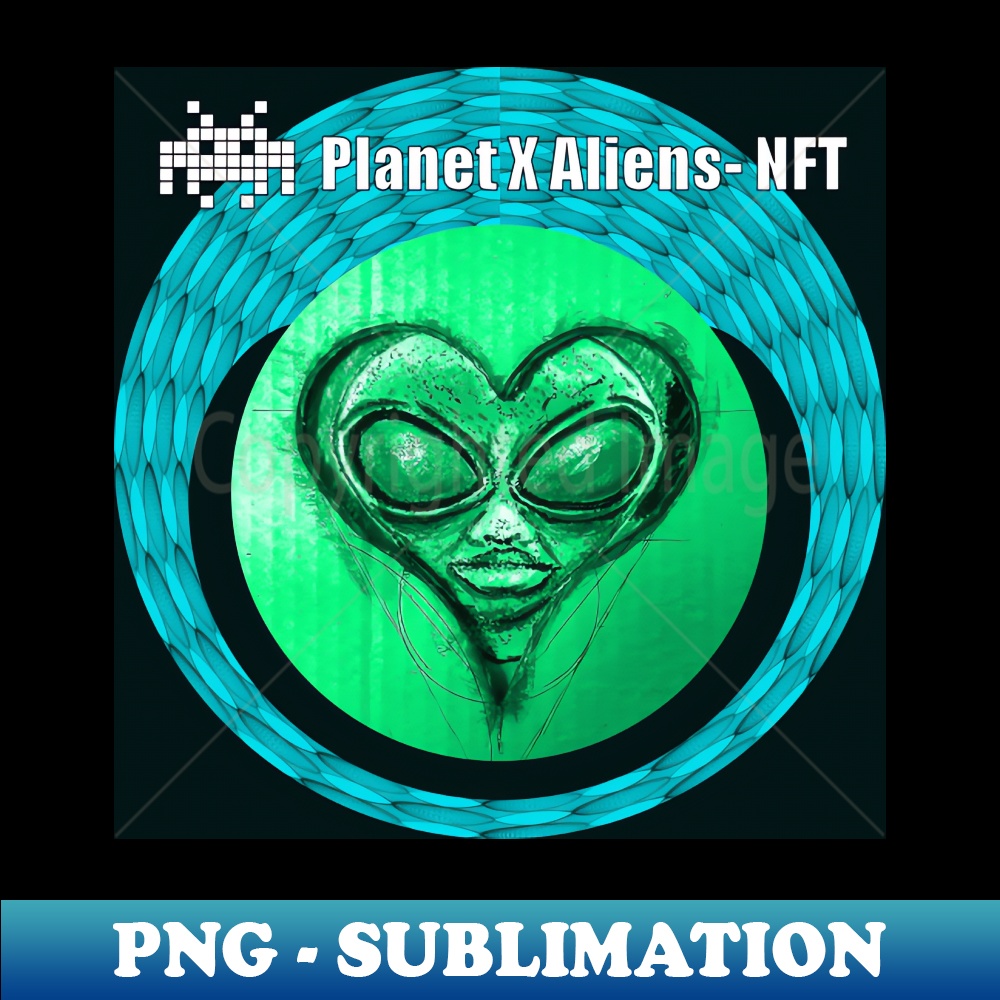 Planet X Aliens UFO Invasion - High-Resolution PNG Sublimati - Inspire ...