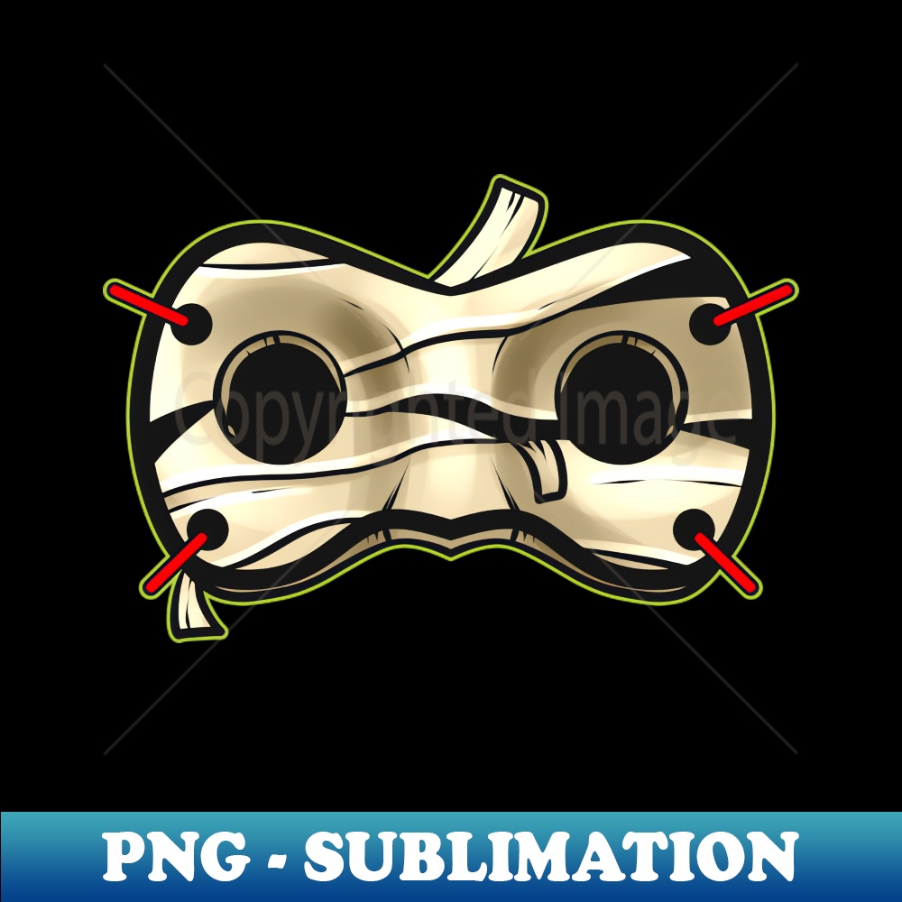 Mummy Mask Costume for Halloween - High-Resolution PNG Subli | Inspire ...