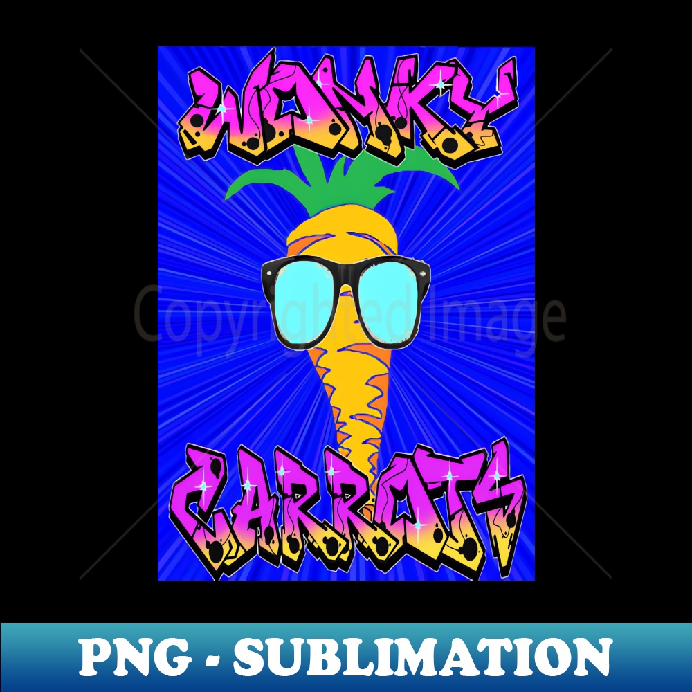Rock Star Wonky Carrots - PNG Transparent Digital Download F | Inspire ...