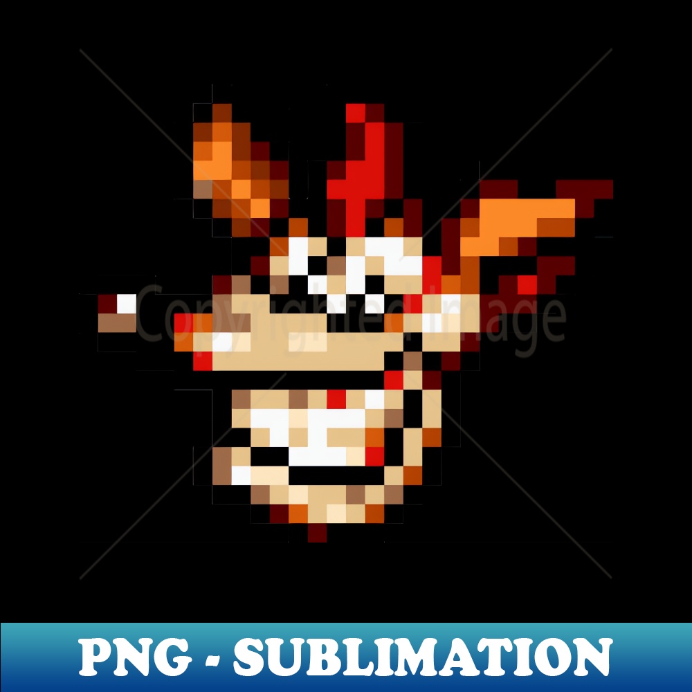 Pixel Crash Bandicoot - Retro PNG Sublimation Digital Downlo - Inspire ...