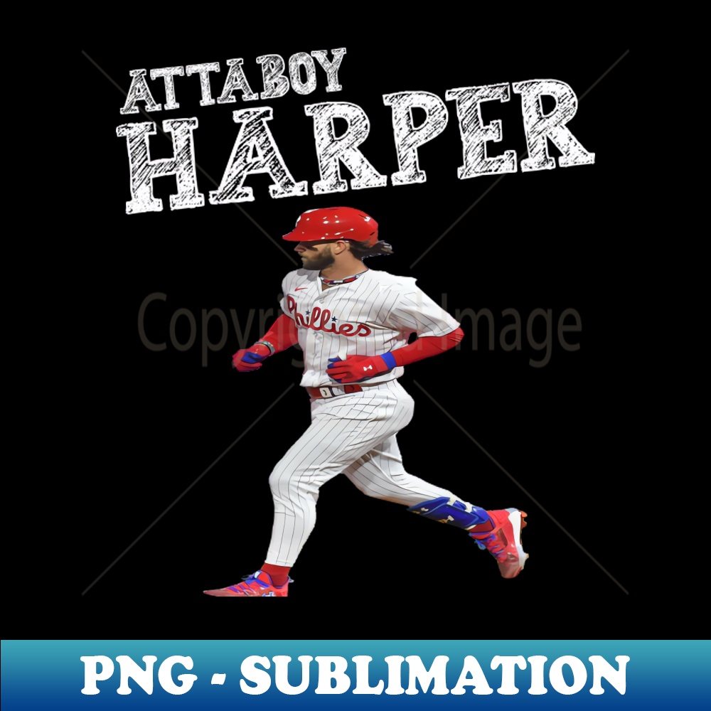 Philly Attaboy Harper - PNG Sublimation Digital Download - P | Inspire Uplift