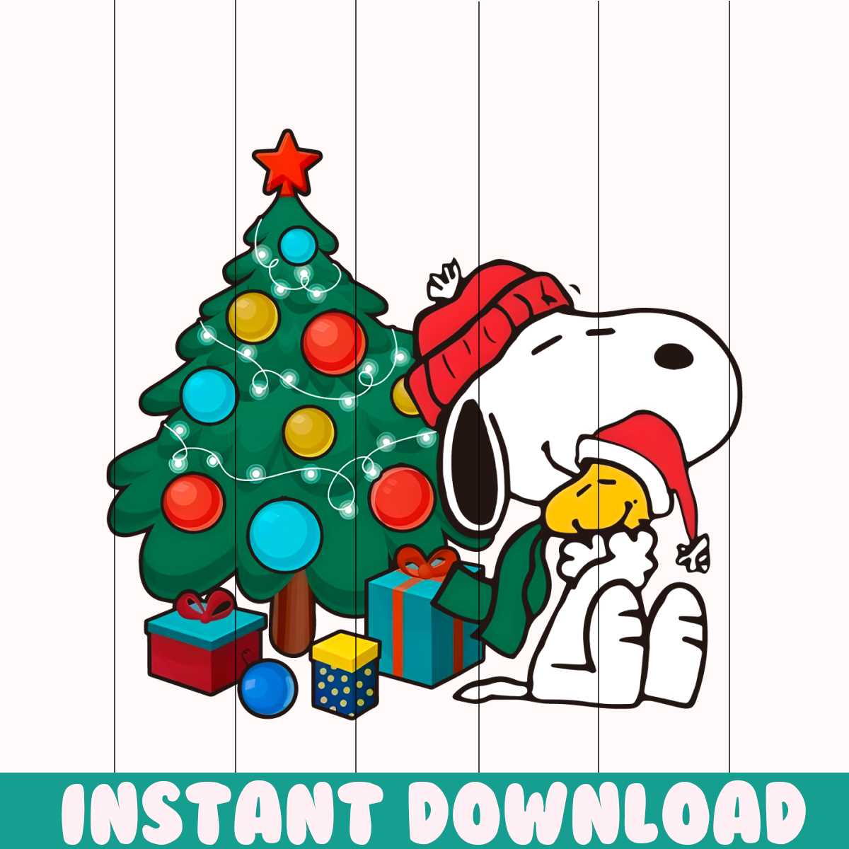 Funny Peanuts Snoopy Christmas PNG Sublimation Design | Inspire Uplift