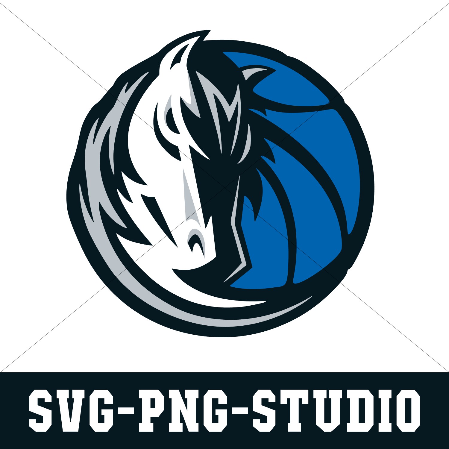 Mavericks Basketball SVG PNG Studio 3 Easy Cut File clipart | Inspire ...
