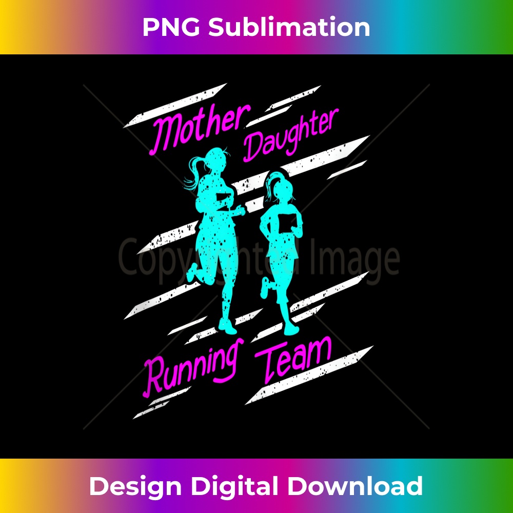 Cool Mother Daughter Running Team Funny Runner Tandem Gift | Inspire Uplift