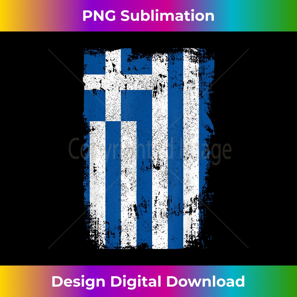 Greek Flag Vintage Pride Gr - Futuristic PNG Sublimation Fil - Inspire ...