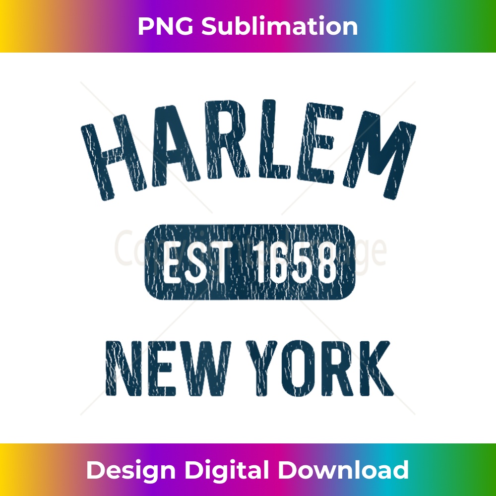 Harlem New York City NYC Men Women Harlem NY Est 1698 Tank - | Inspire ...