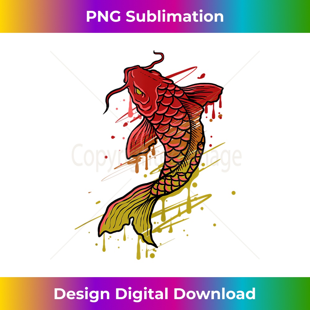 Koi Fish Feng Shui Japanese Art Carp Nishikigoi Gift Tank T | Inspire ...