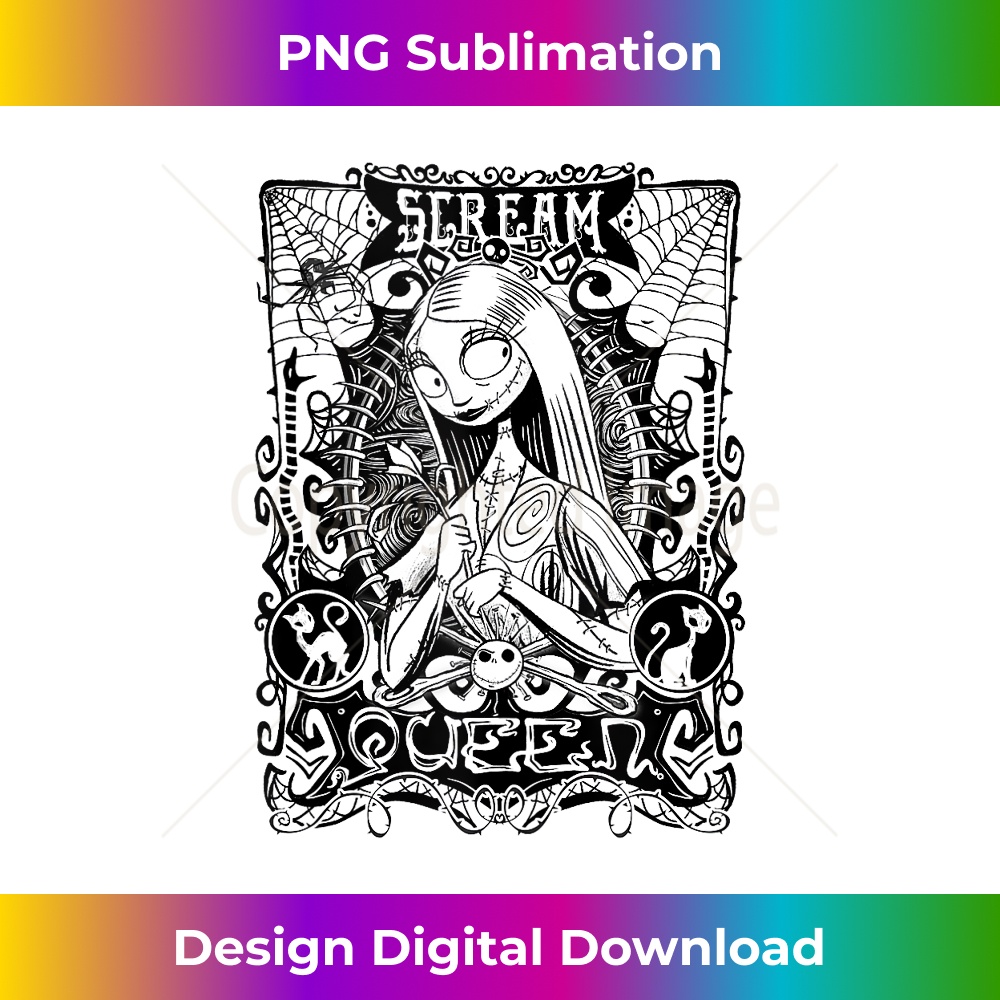 Disney The Nightmare Before Christmas Sally Scream Queen Tan | Inspire ...