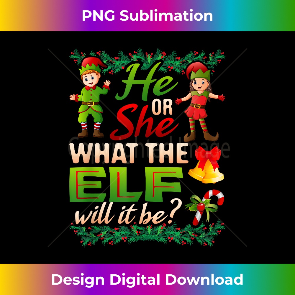 He Or She What The Elf Will It Be Gender Reveal Baby Sh - Bo | Inspire ...