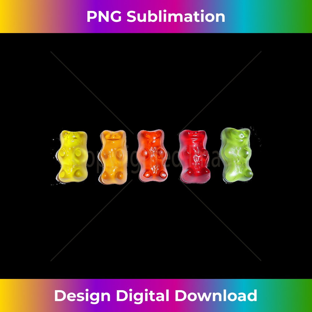 Gummy Bear Candy Tank T - Classic Sublimation PNG File - Acc | Inspire ...