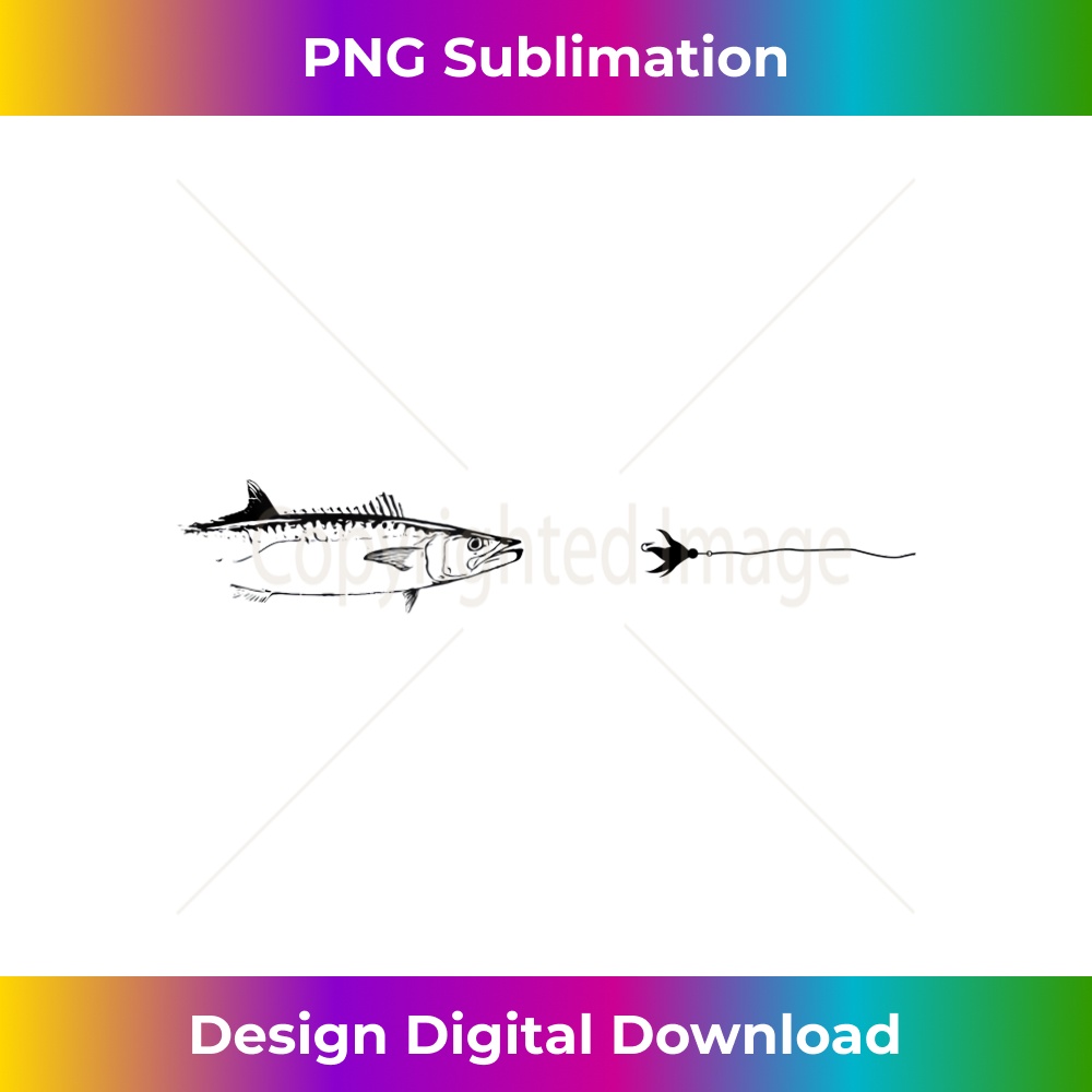 Graphic Fly Fishing Hook Line - Fish King Mackerel Tank - Lu - Inspire ...