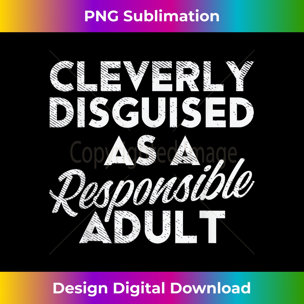 Cleverly Disguised As A Responsible Adult Funny Dad - Crafte | Inspire ...